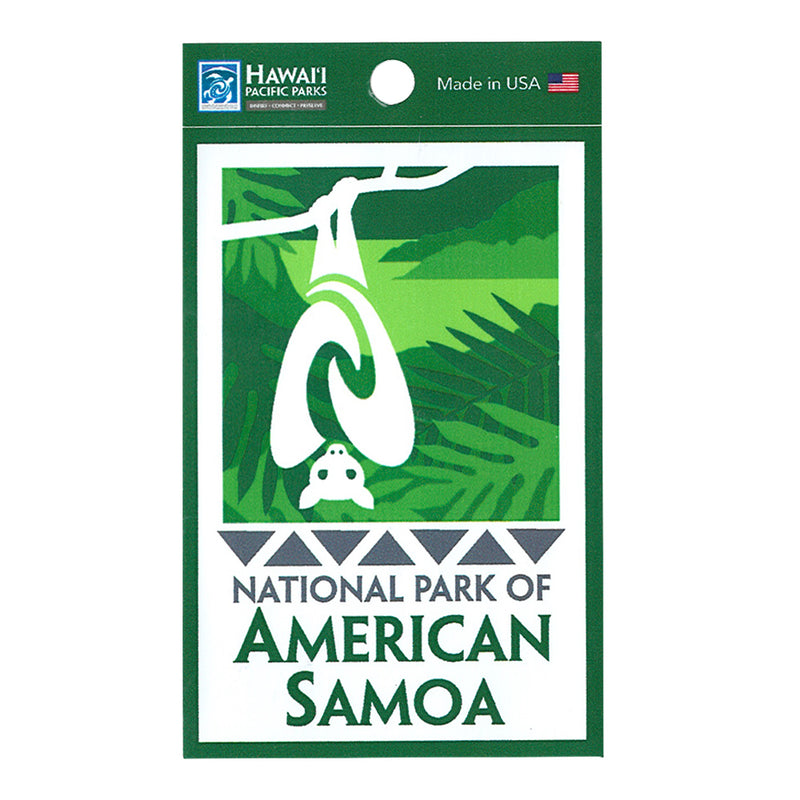 Sticker: National Park of American Samoa – Hawaii Pacific Parks Association