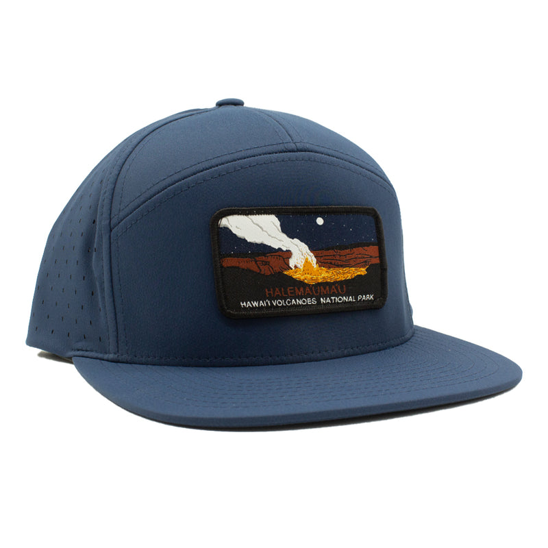 7 Panel Hat: Hawai'i Volcanoes National Park: Halemaʻumaʻu – Hawaii ...