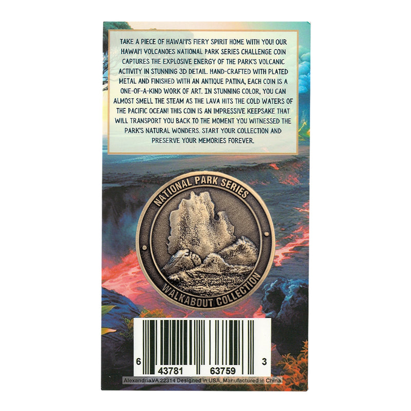 Challenge Coin: Hawaiʻi Volcanoes National Park – Hawaii Pacific Parks ...