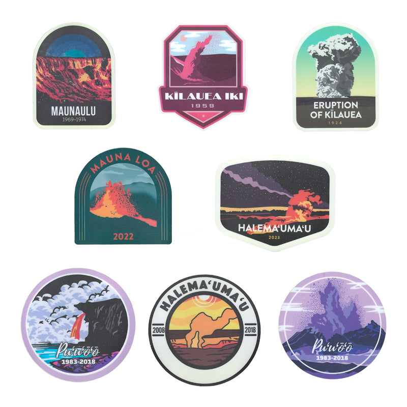 Sticker: Eruptions – Hawaii Pacific Parks Association