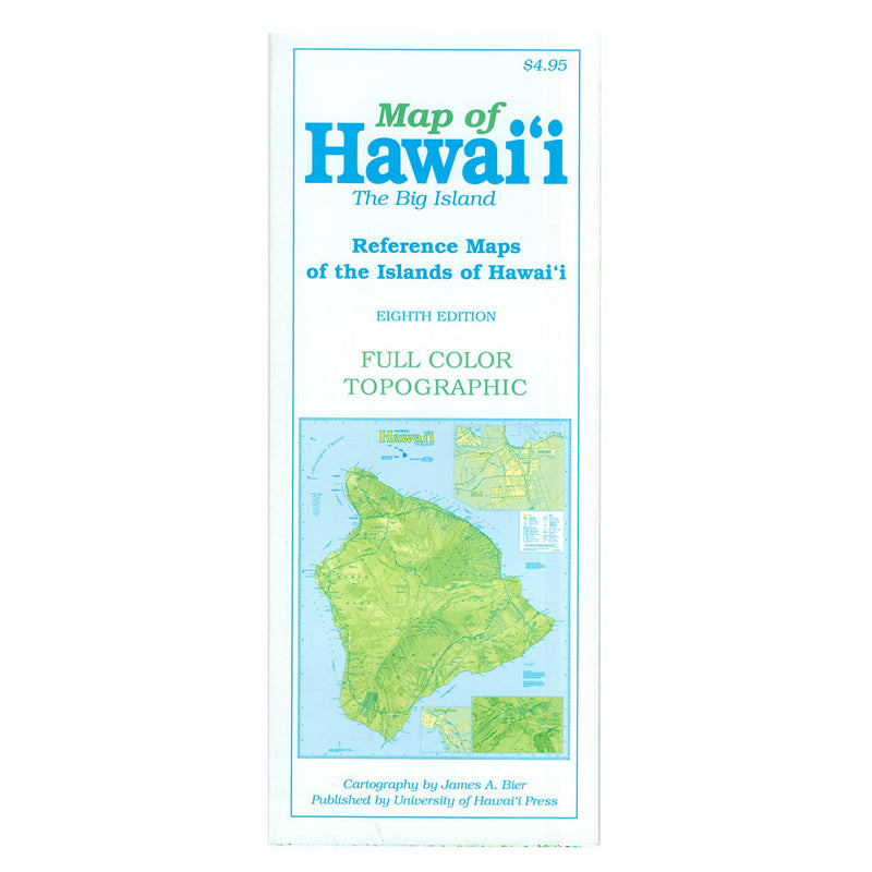 Map: Reference Map of the Islands of Hawai'i: Ninth Edition – Hawaii ...