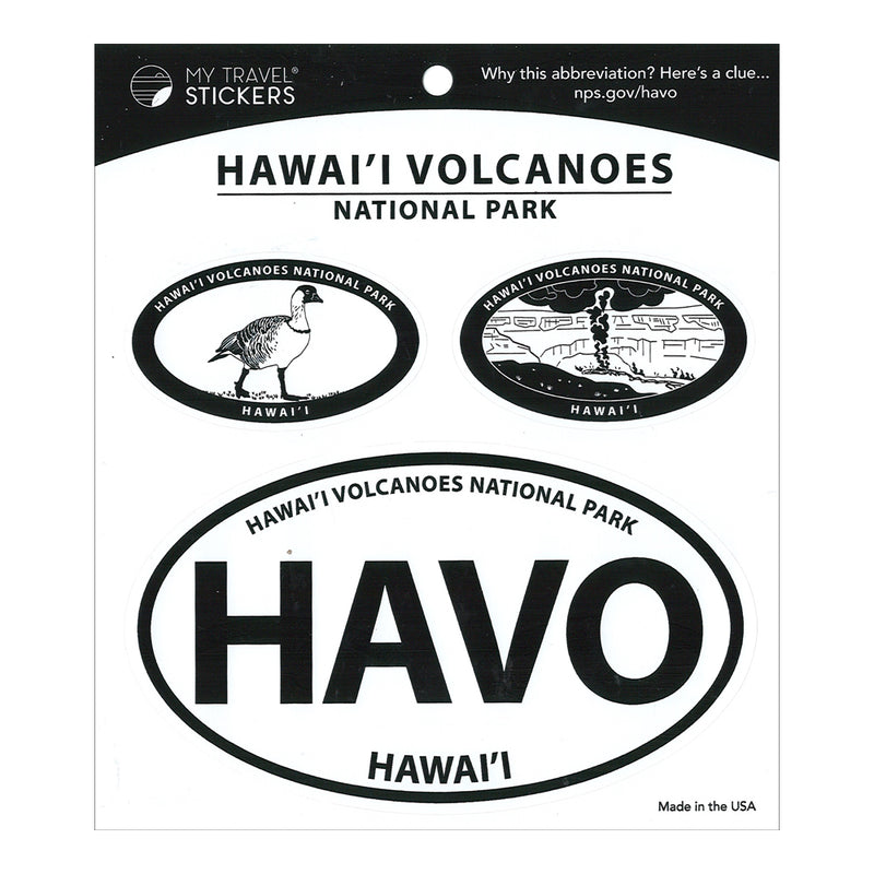 Sticker: HAVO Decal – Hawaii Pacific Parks Association